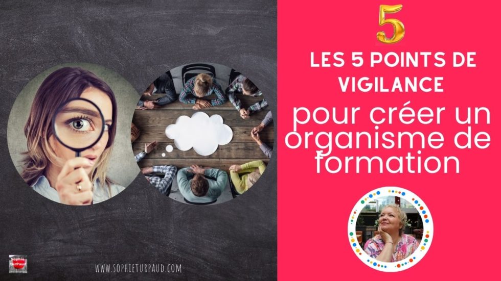 Quels sont les 5 points de vigilance pour créer un organisme de formation ? - Agence SophieTurpaud